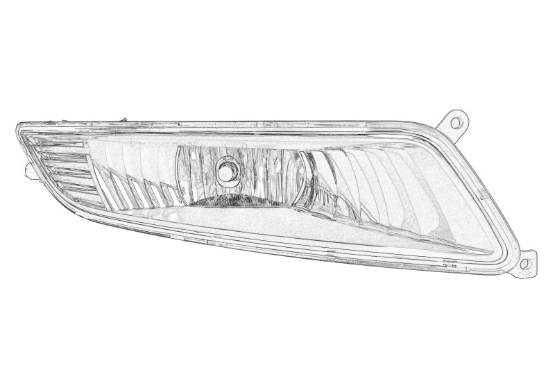 Lampa przeciwmgielna Prawa 2033400 do FORD MONDEO V OE FORD | Sklep ...